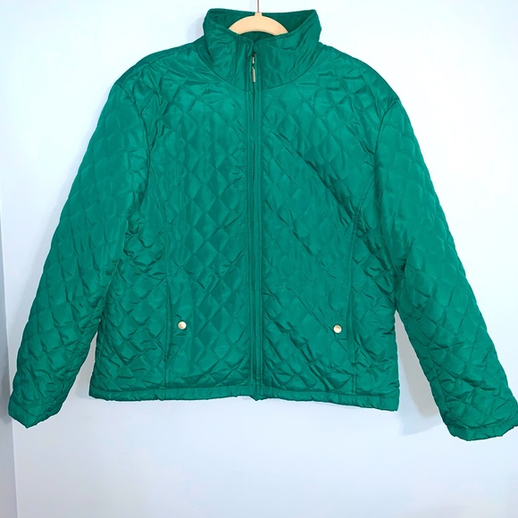 Jane Ashley | Jackets & Coats | Jane Ashley Teal Quilted Coat | Poshmark